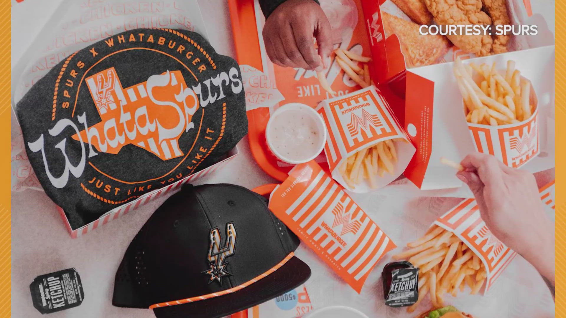 Spurs release new clothing line in collaboration with Whataburger ...