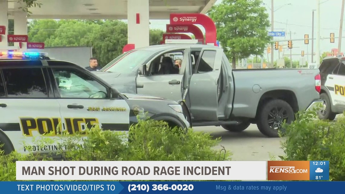 Man is recovering after being shot during an apparent road rage ...