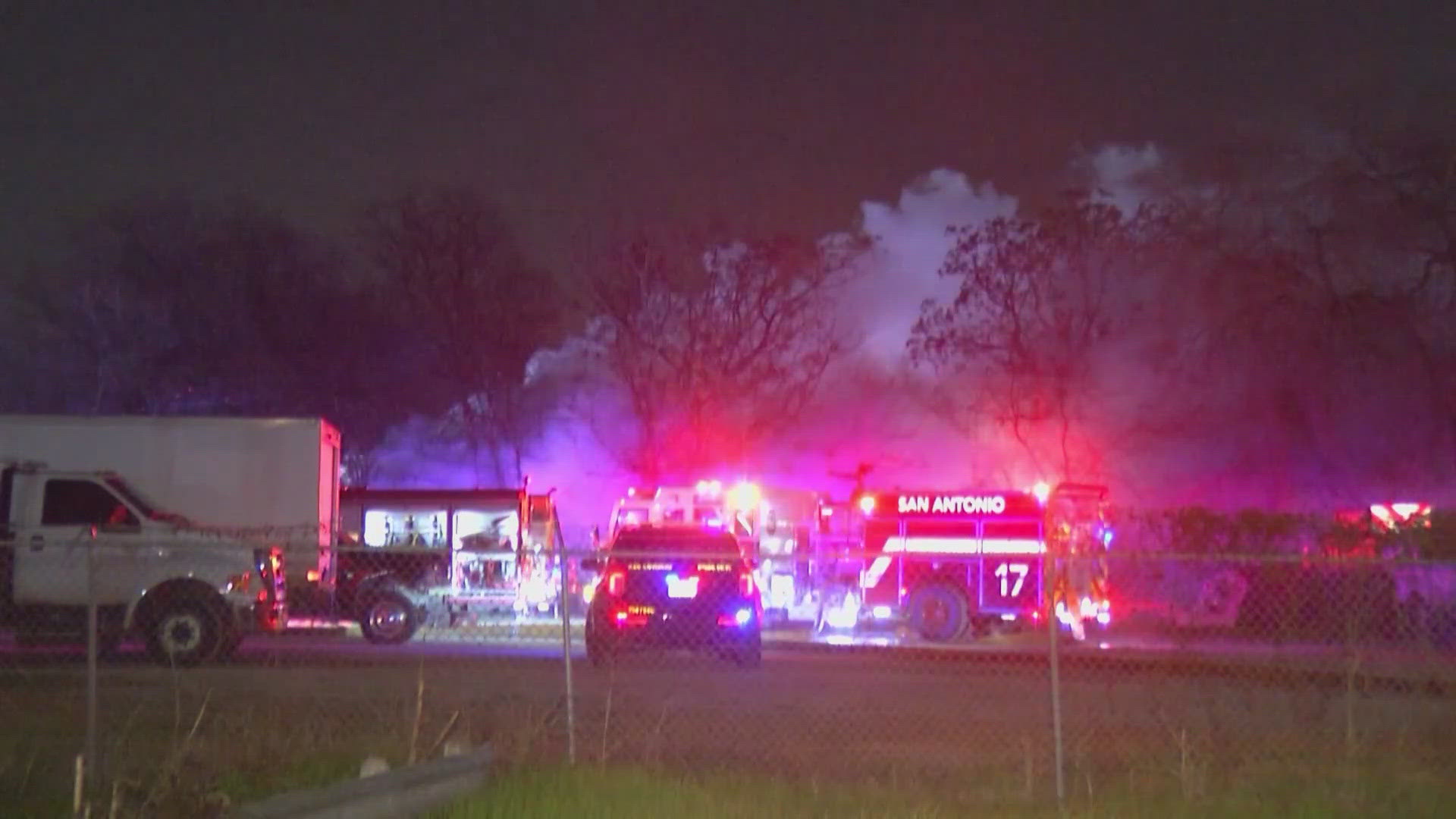 Fire at north-side homeless camp engulfs several vehicles | kens5.com