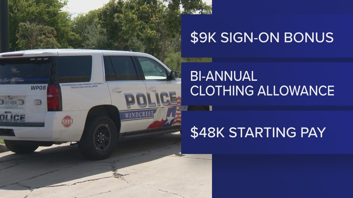 Windcrest Police offer incentives to join | kens5.com