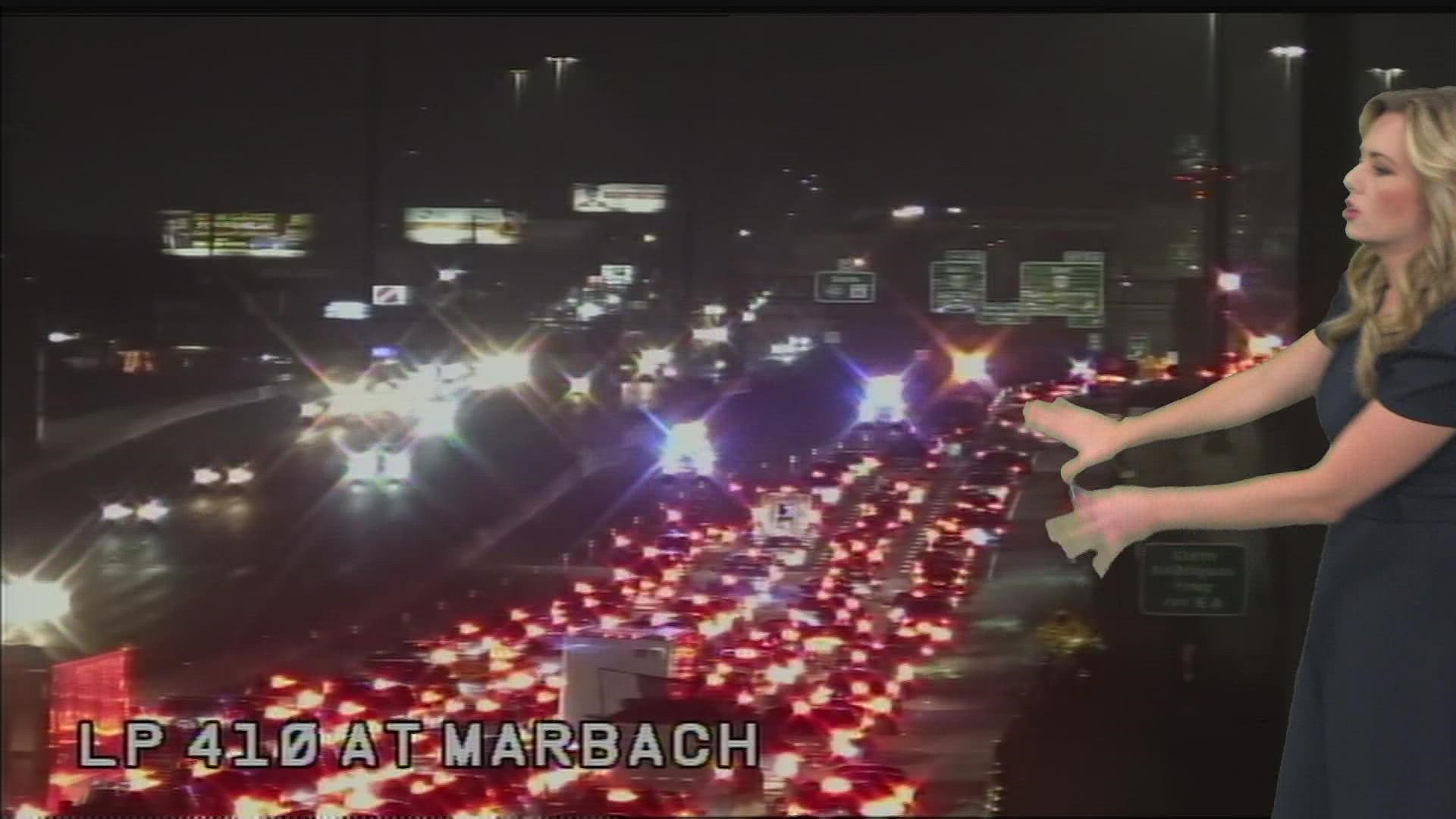 Police situation has traffic backed up on west-side | kens5.com