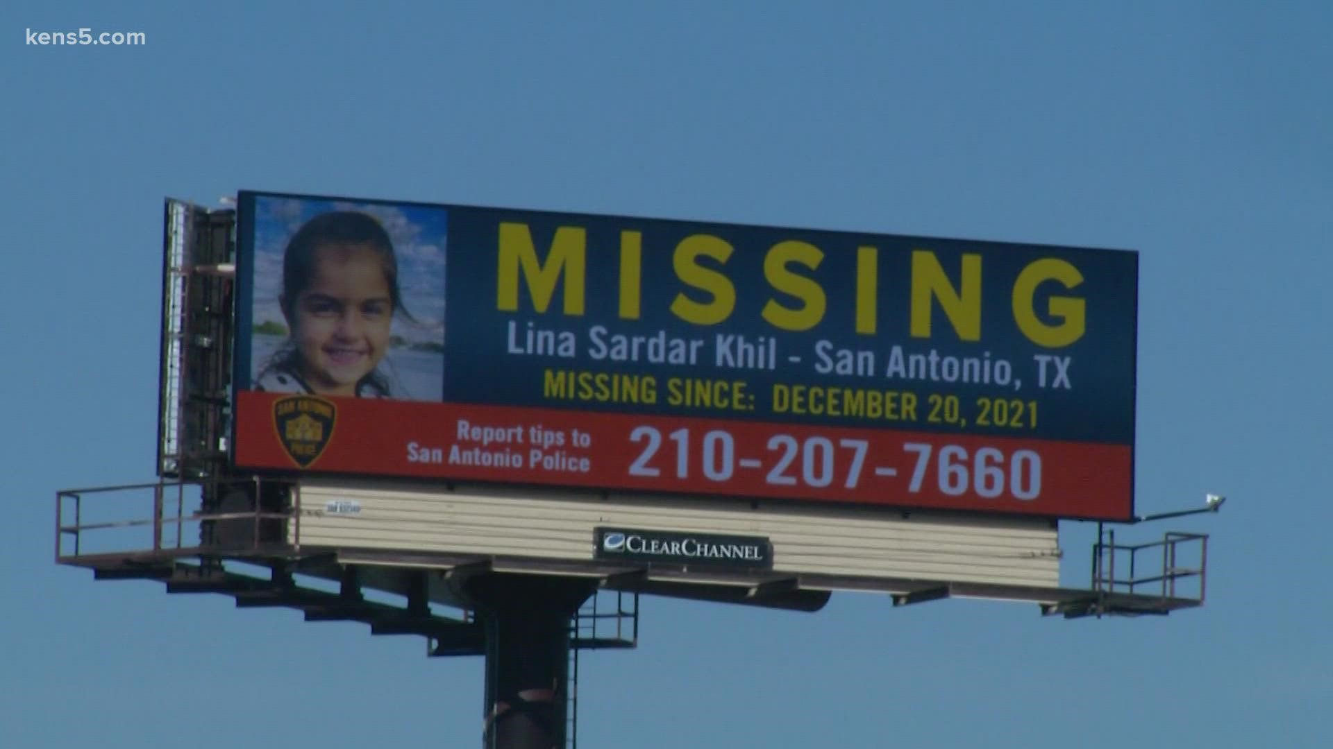 Billboards share information about missing 3-year-old girl, reward ...