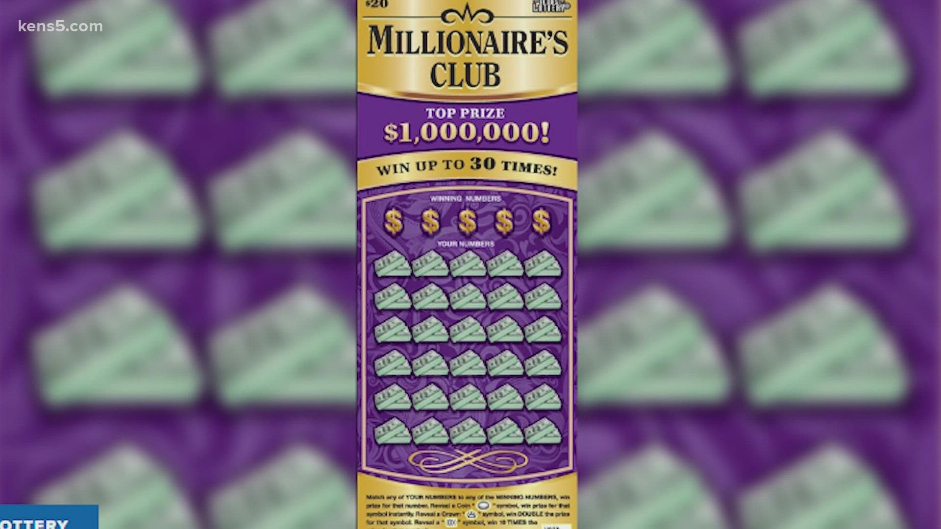 San Antonio Resident Wins 1 Million On Scratch Off Ticket