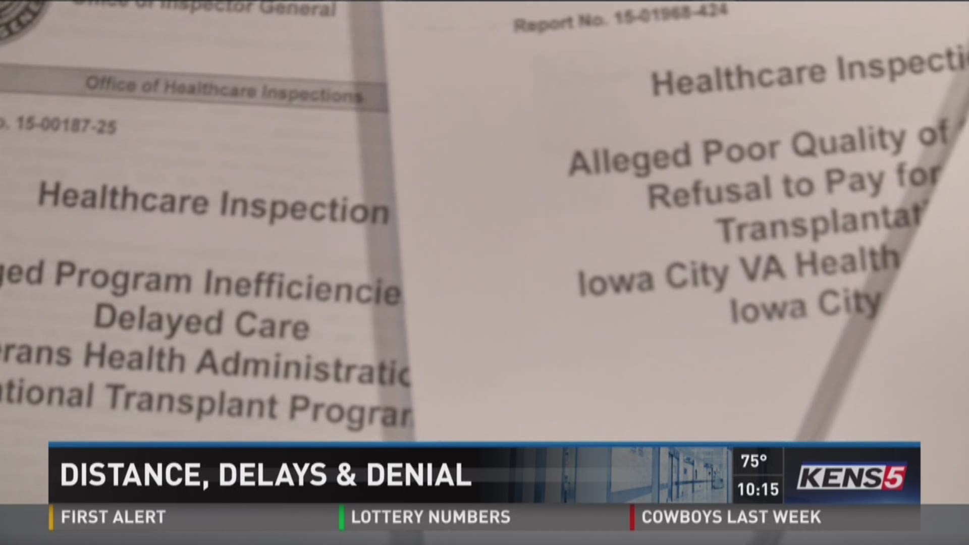 Distance, delays and denial: VA's broken transplant system | kens5.com