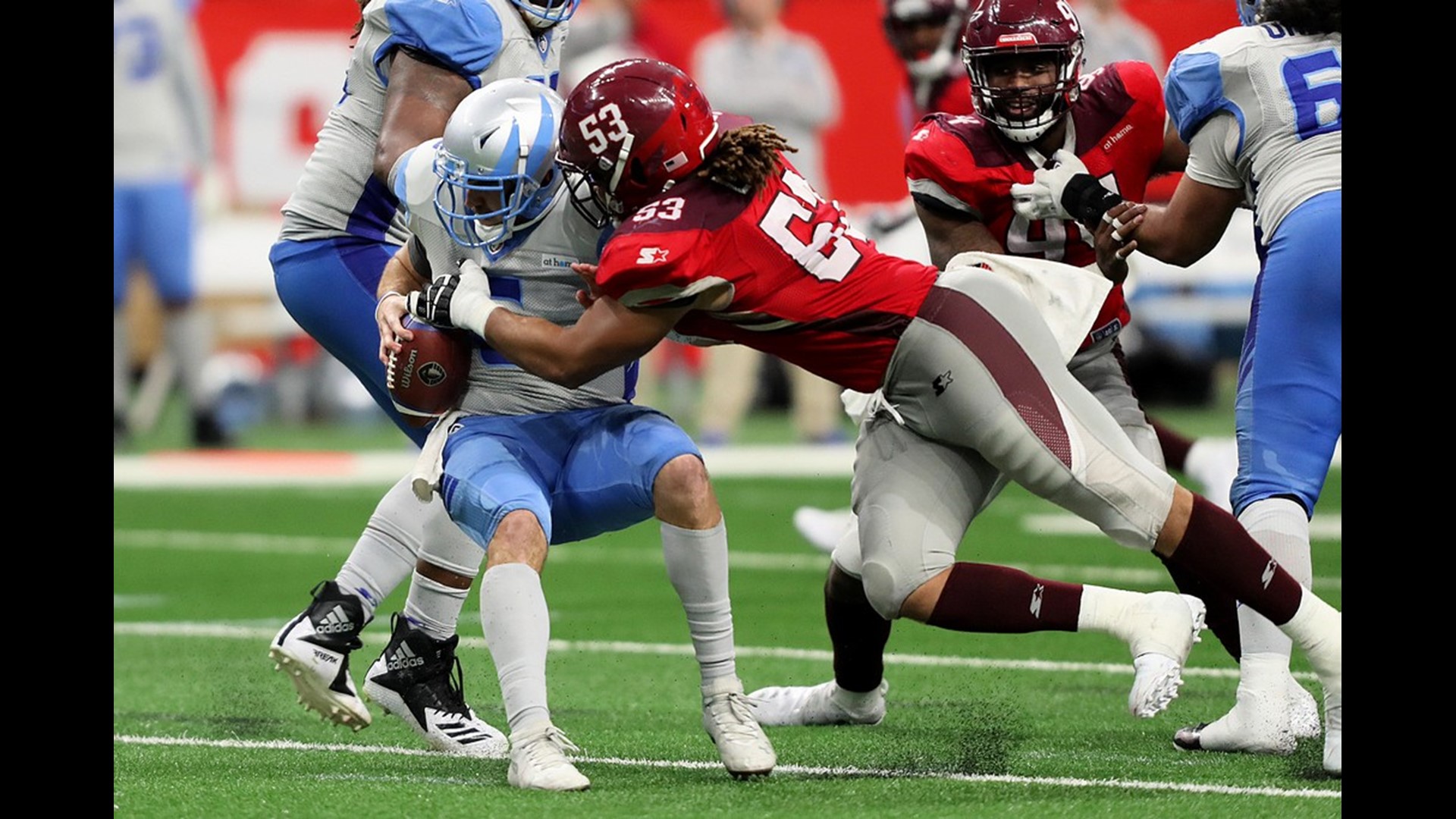 Led by backup QB, Commanders move to 5-2 with win over Stallions ...