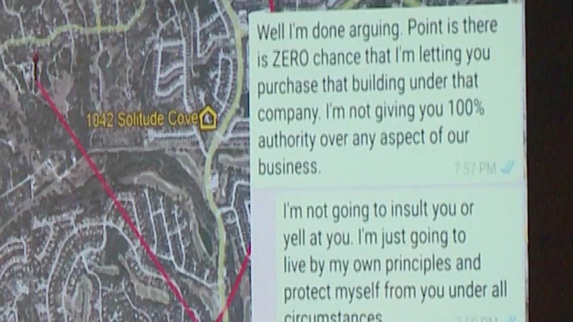 Text messages shown in court illustrate rocky relationship between ...