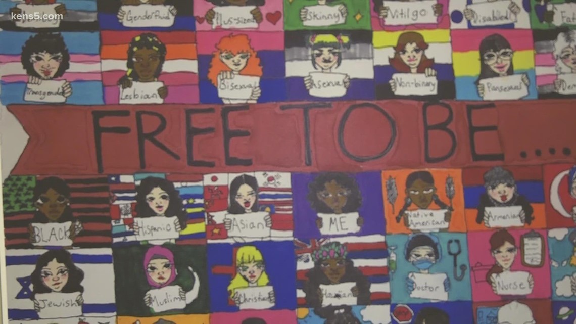 Award winning art work unveiled for upcoming MLK March in San Antonio ...