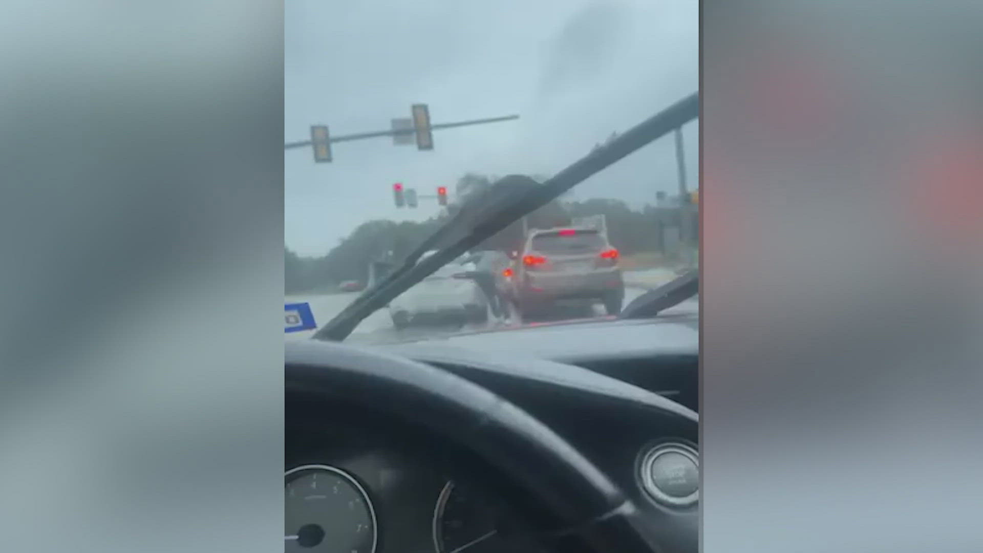 Angry driver seen on video slashing woman's tires in San Antonio ...