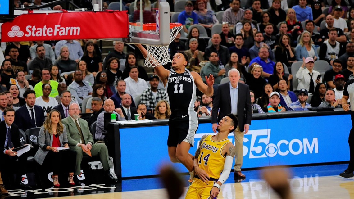 HIGHLIGHTS: Spurs lose at home to Lakers, 114-104 | kens5.com