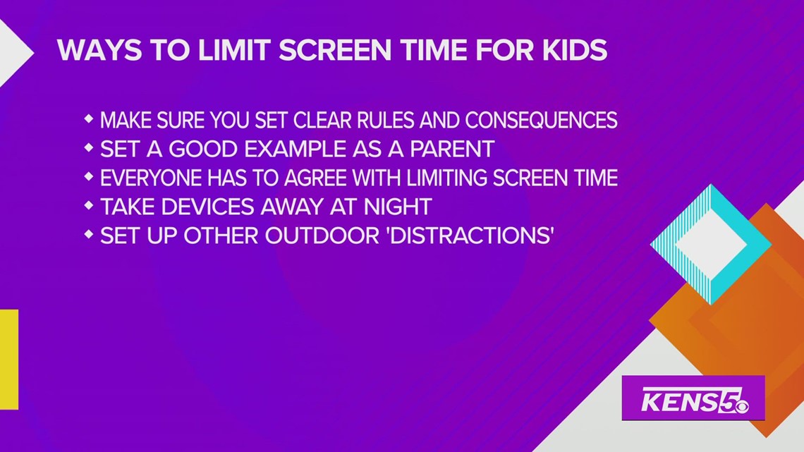 Tips to help keep kids off the screens | Great Day SA | kens5.com