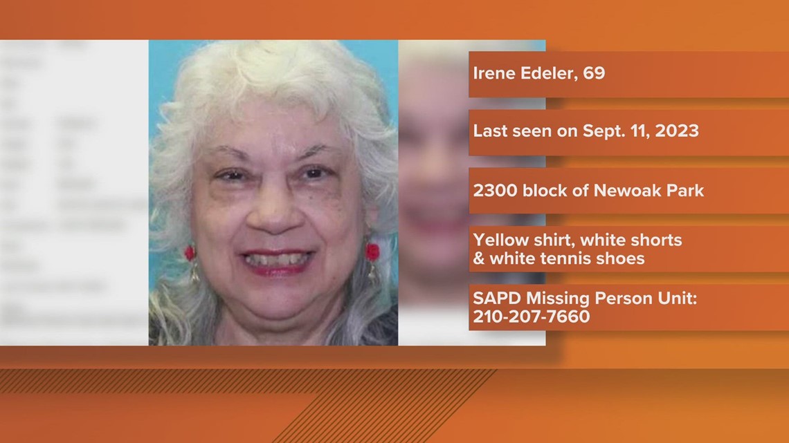 Elderly woman still missing for nearly one month | kens5.com