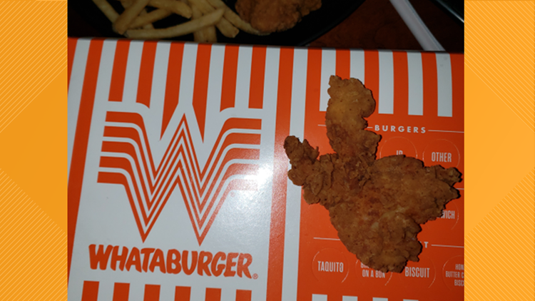 Man goes to Whataburger, gets Texas-shaped tender | kens5.com