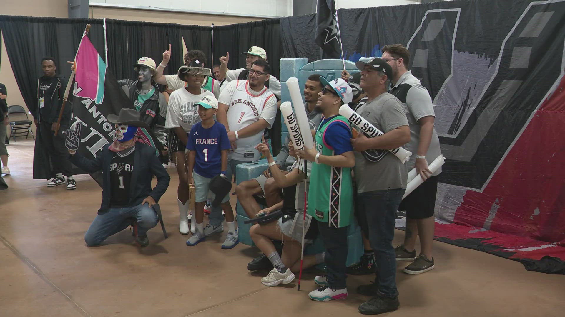 San Antonio Spurs unveil 'The Jackals' fan section | kens5.com