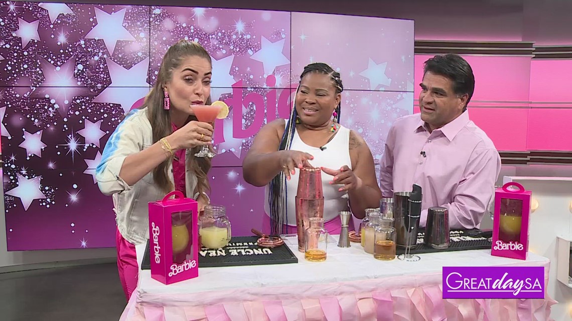 Barbie & Ken-themed perfectly poured cocktails | Great Day SA | kens5.com