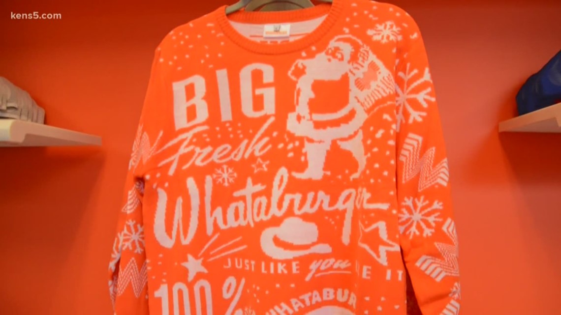 Whataburger releases 2019 Christmas sweater | kens5.com