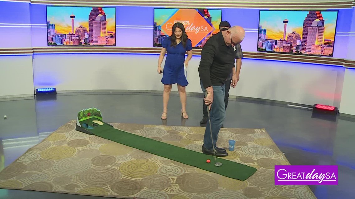 Robert Irvine plays 'Putt Putt Impossible' | Great Day SA | kens5.com