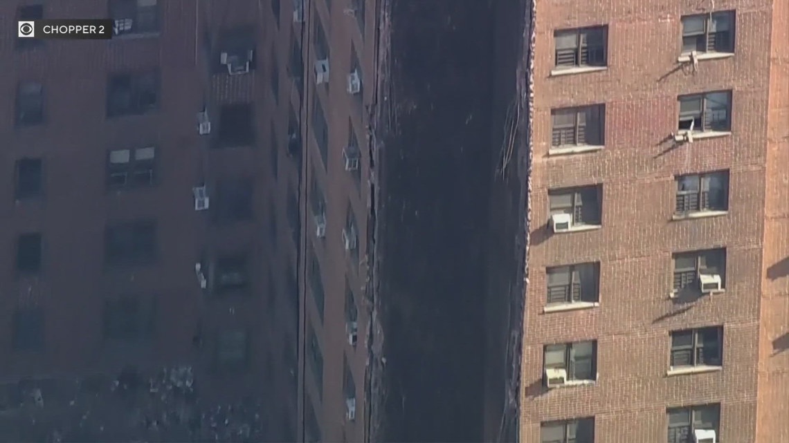 Boiler room explosion causes partial collapse in 20-story apartment ...