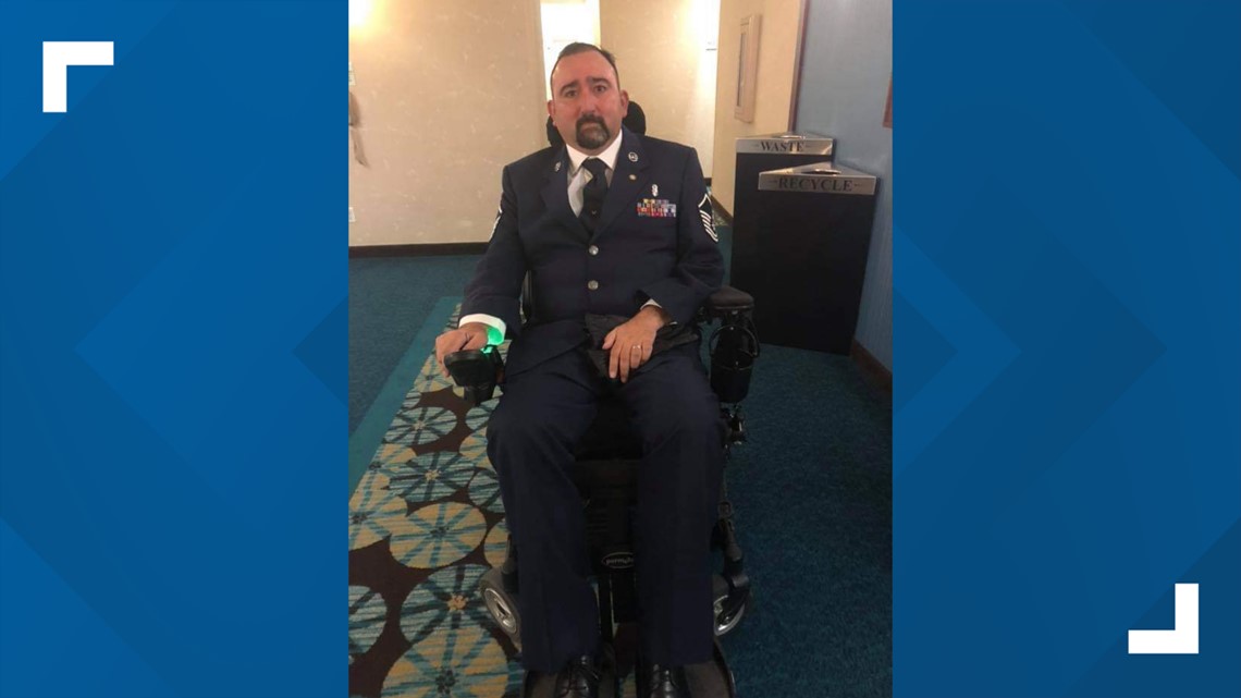 US Air Force veteran with ALS's new mission: Advocating for a cure to ...