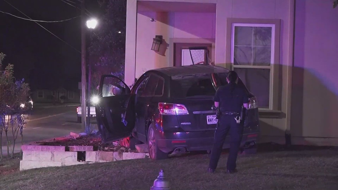Driver Crashes Into Apartment Building Then Runs Away
