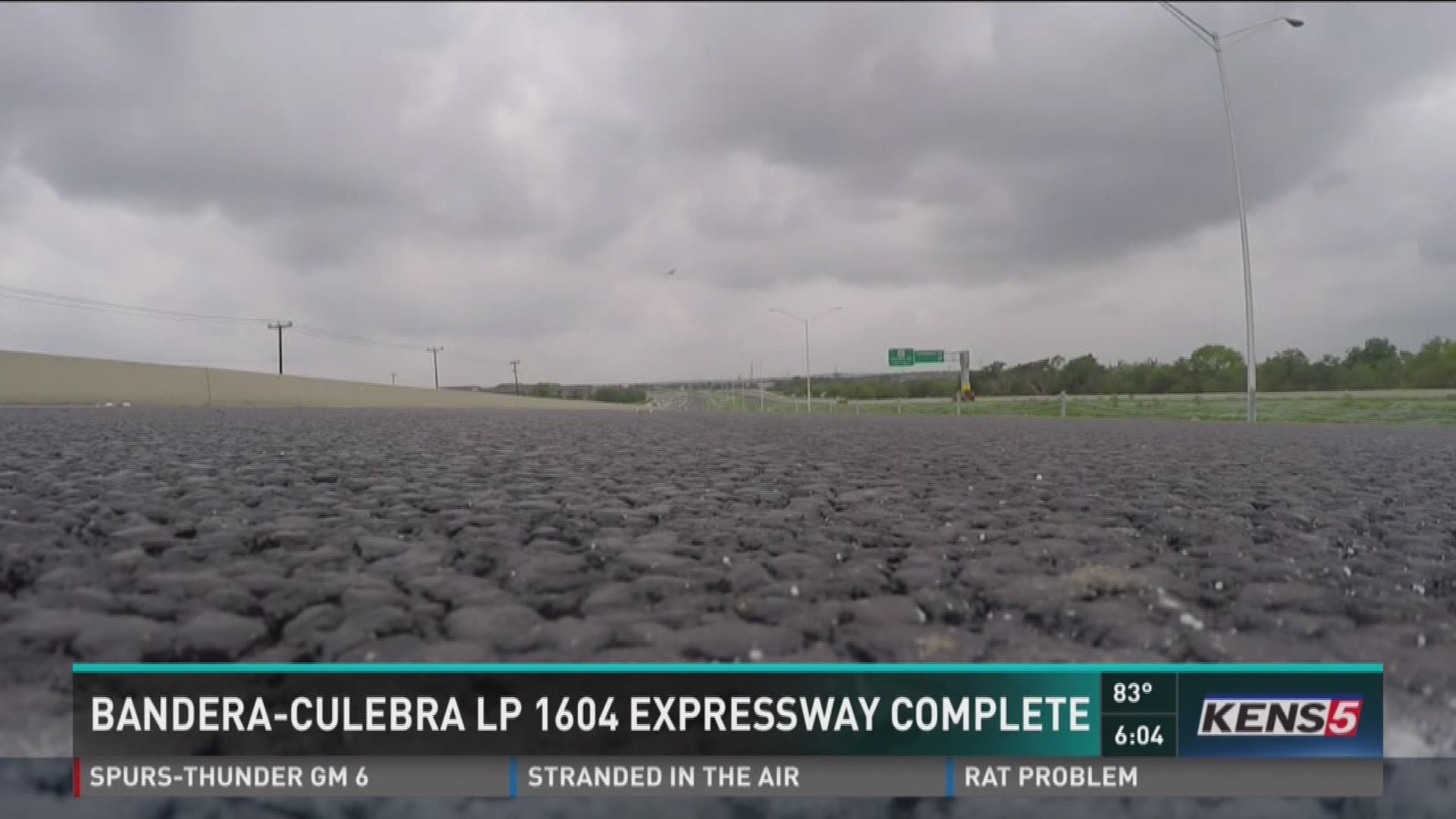 Bandera-Culebra Loop 1604 expressway complete | kens5.com