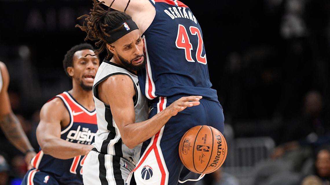 Spurs lose seventh straight, falling 138-132 to Wizards | kens5.com