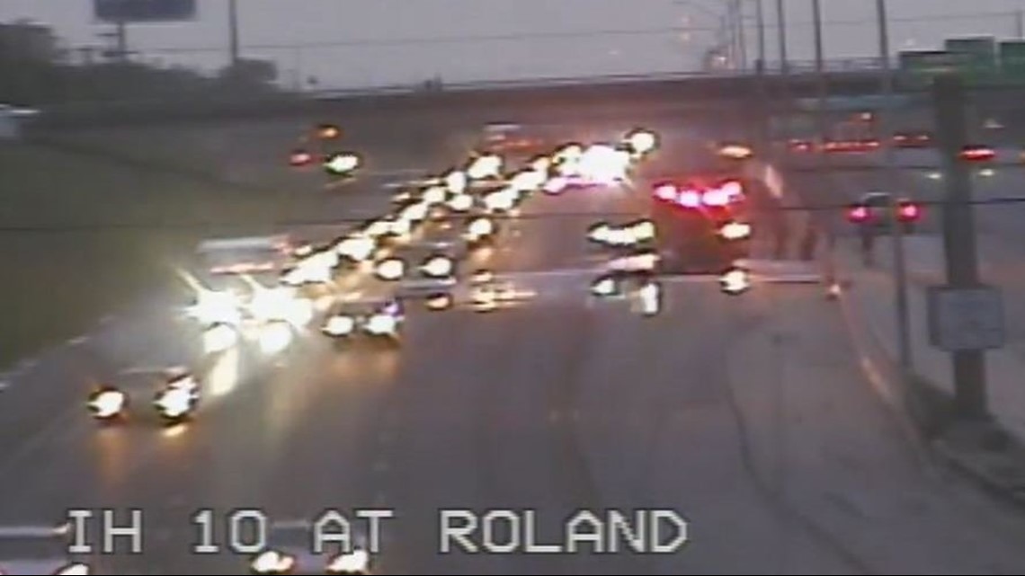 UPS truck 'total loss' in I-10 vehicle fire | kens5.com