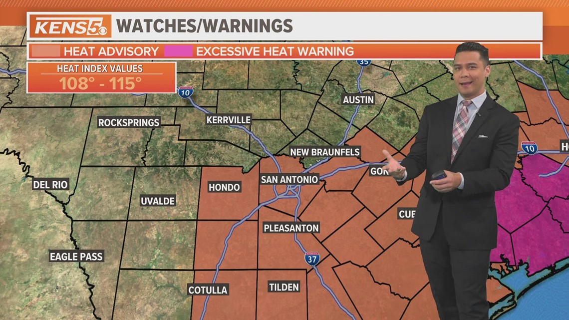 Streak of 100-degree weather continues for San Antonio | kens5.com
