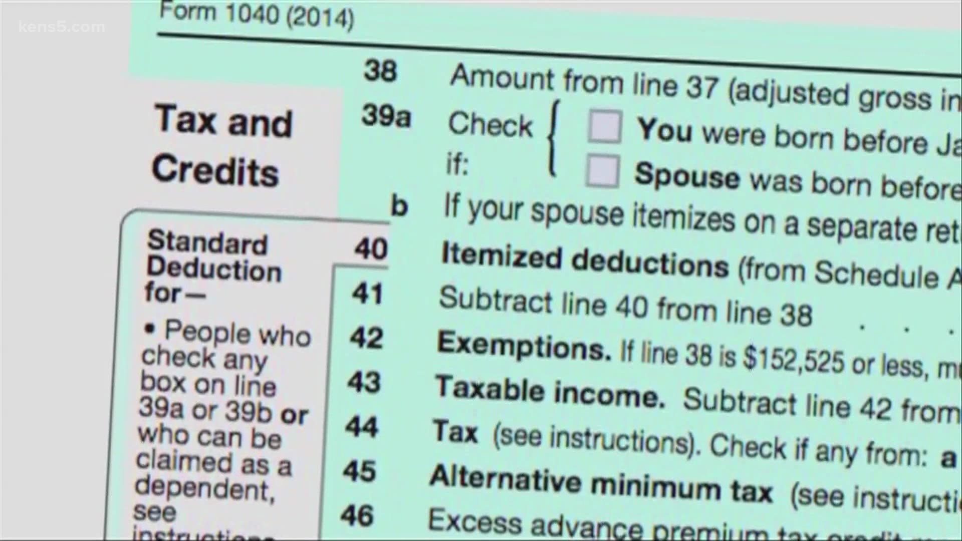 Reminder: Taxes due today | kens5.com