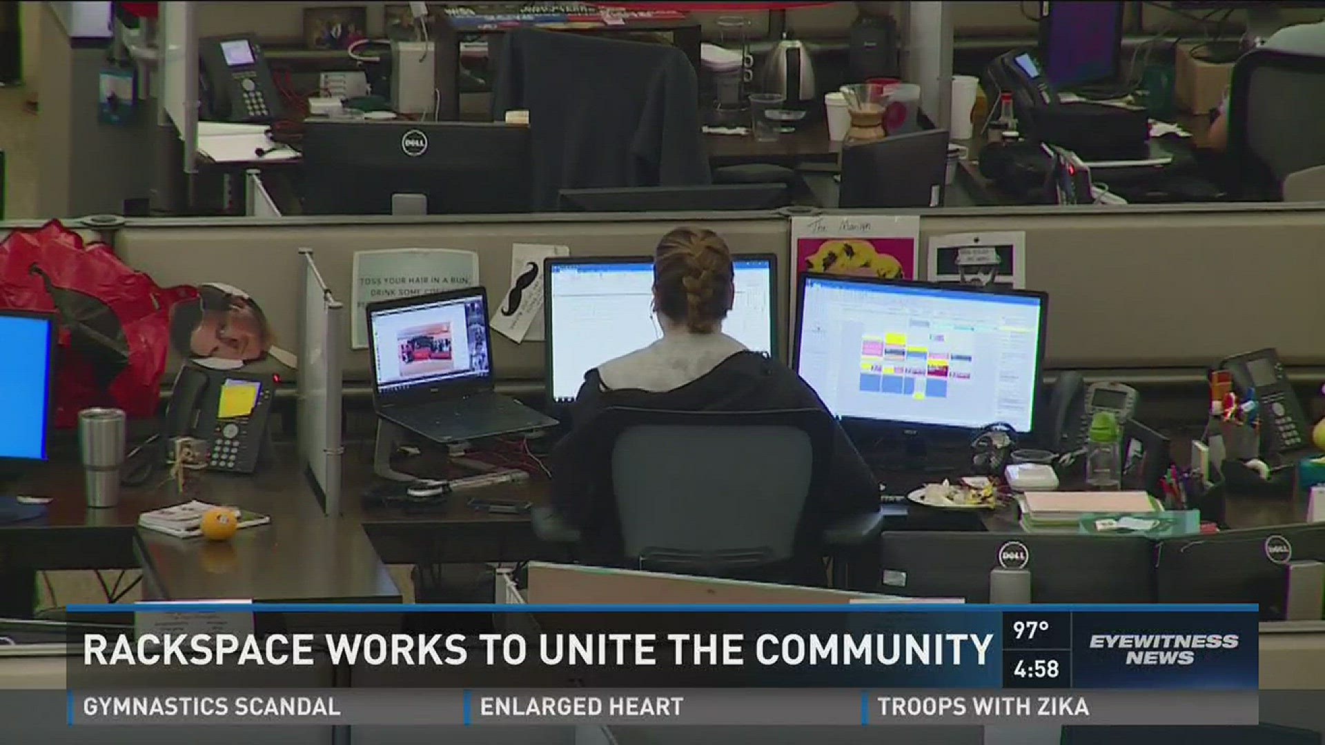 Rackspace works to build up the community | kens5.com