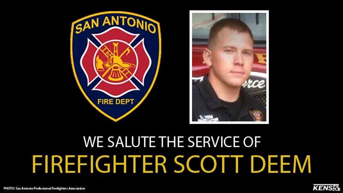 San Antonio community remembers firefighter Scott Deem | kens5.com