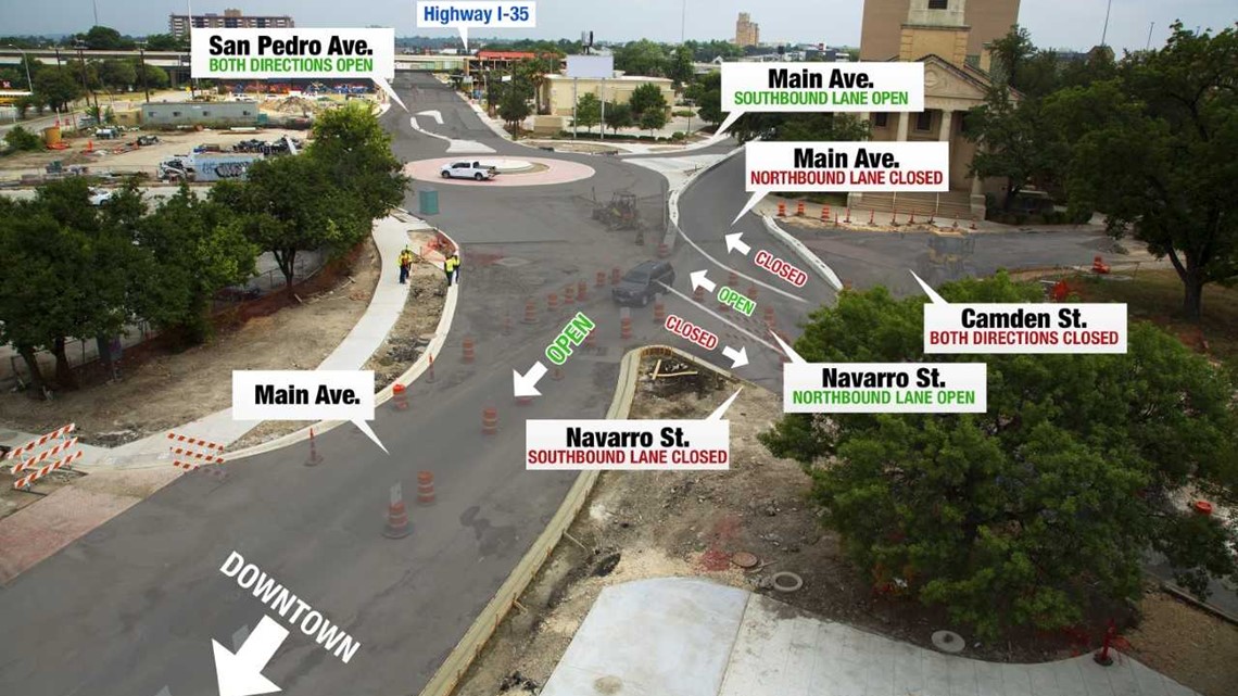 New downtown roundabout opens next week | kens5.com