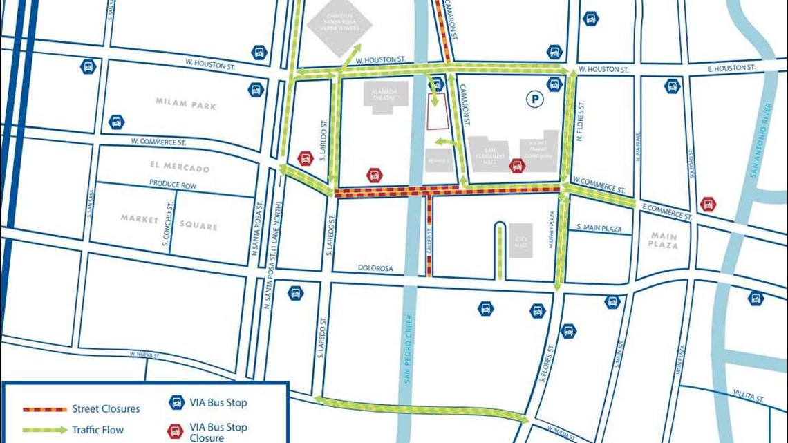 Section of Commerce Street to close for three months for construction ...