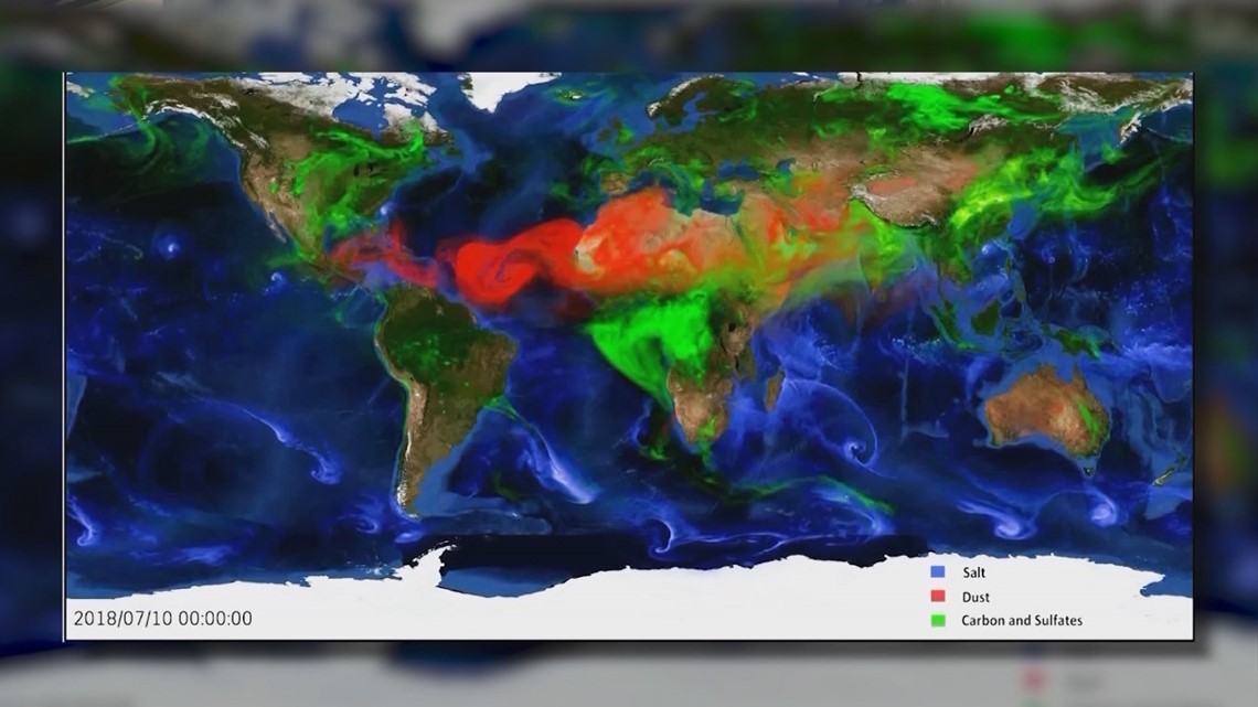 African dust invades San Antonio | kens5.com