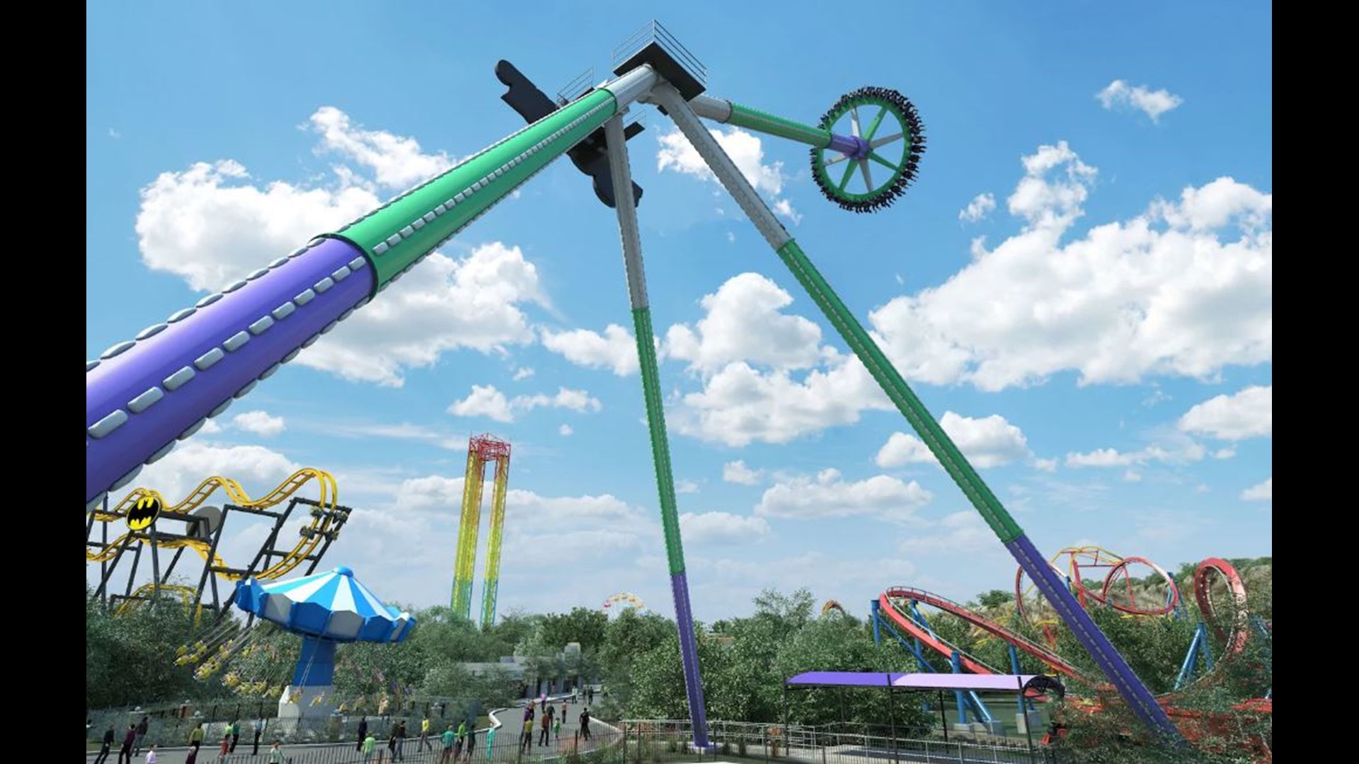 'Fastest ride in park history' coming to Six Flags Fiesta Texas | kens5.com