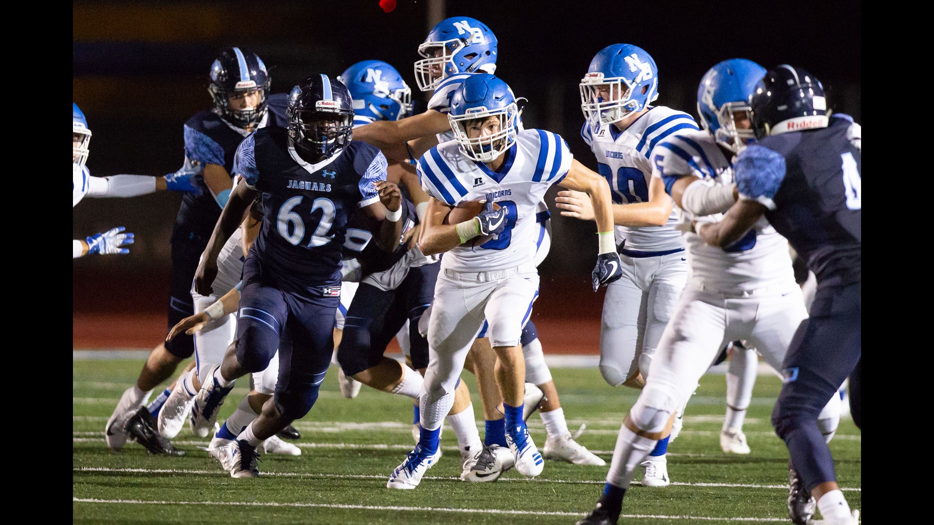 FOOTBALL PHOTOS: Johnson Jaguars defeat New Braunfels Unicorns | kens5.com