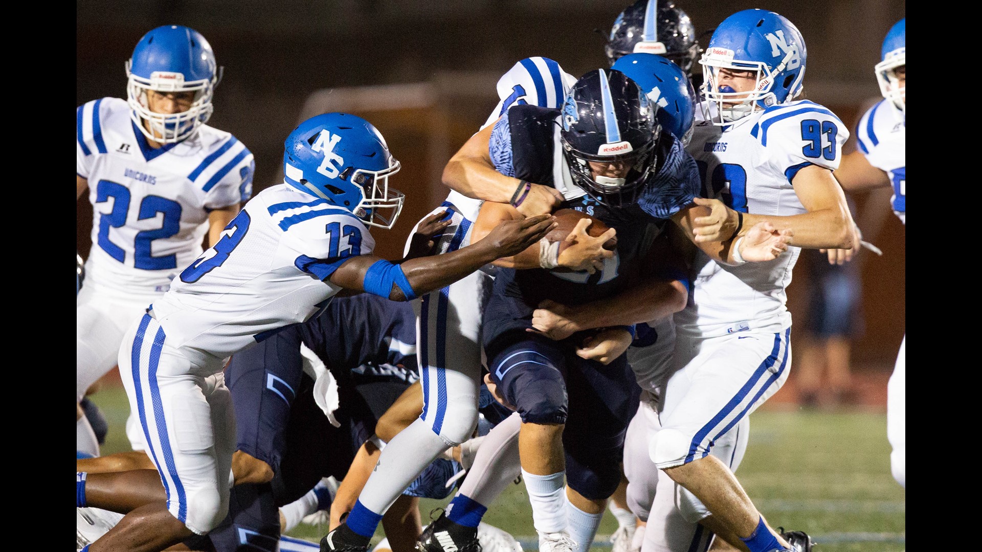 FOOTBALL PHOTOS: Johnson Jaguars defeat New Braunfels Unicorns | kens5.com