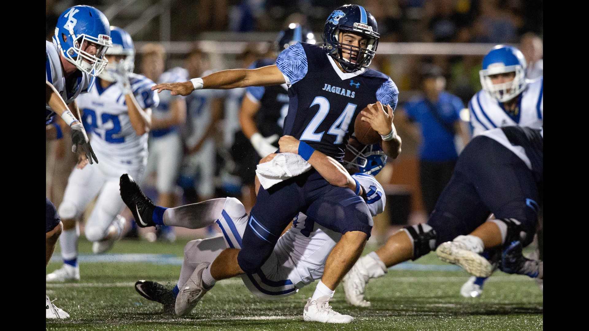 FOOTBALL PHOTOS: Johnson Jaguars defeat New Braunfels Unicorns | kens5.com
