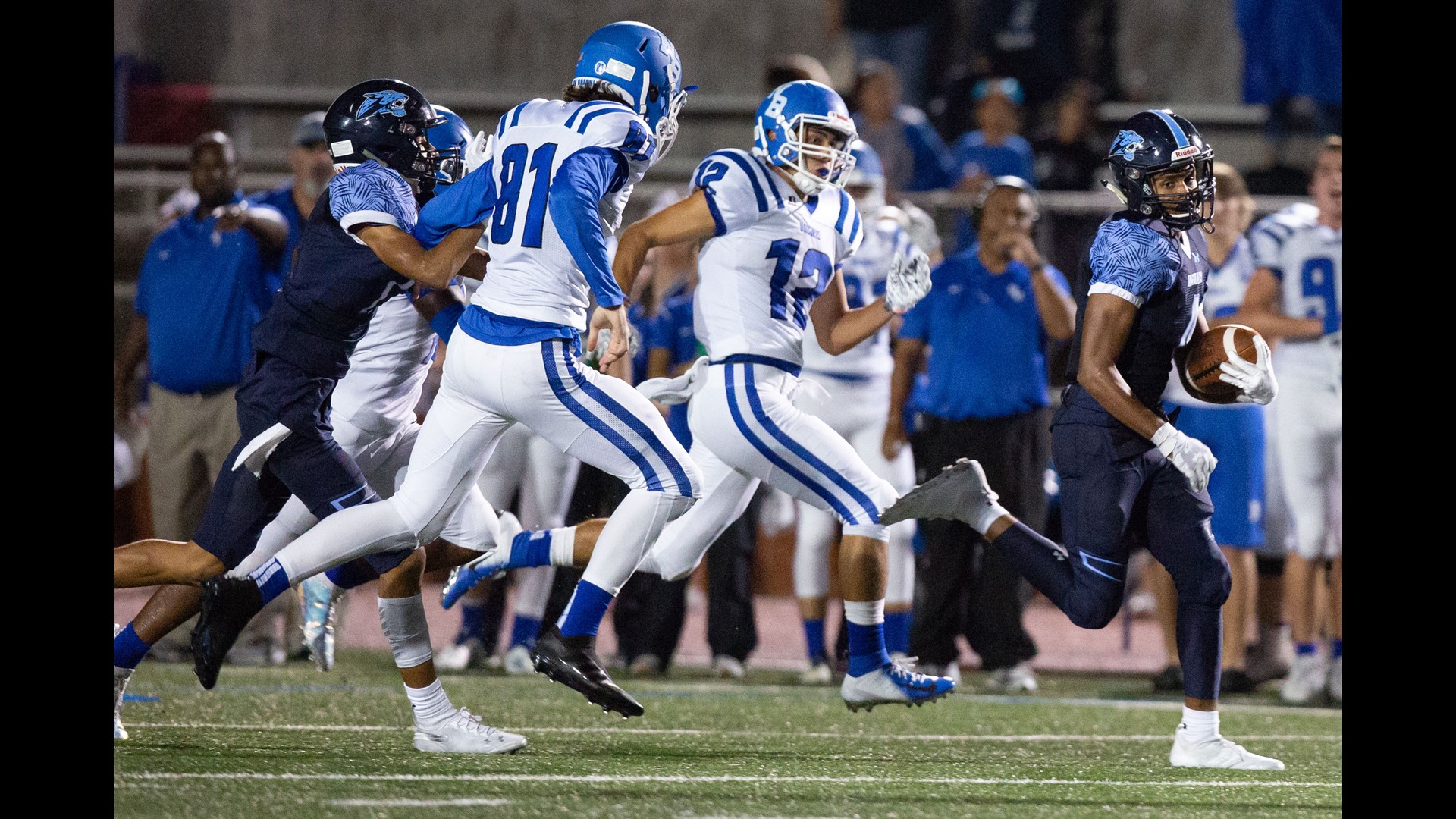 FOOTBALL PHOTOS: Johnson Jaguars defeat New Braunfels Unicorns | kens5.com