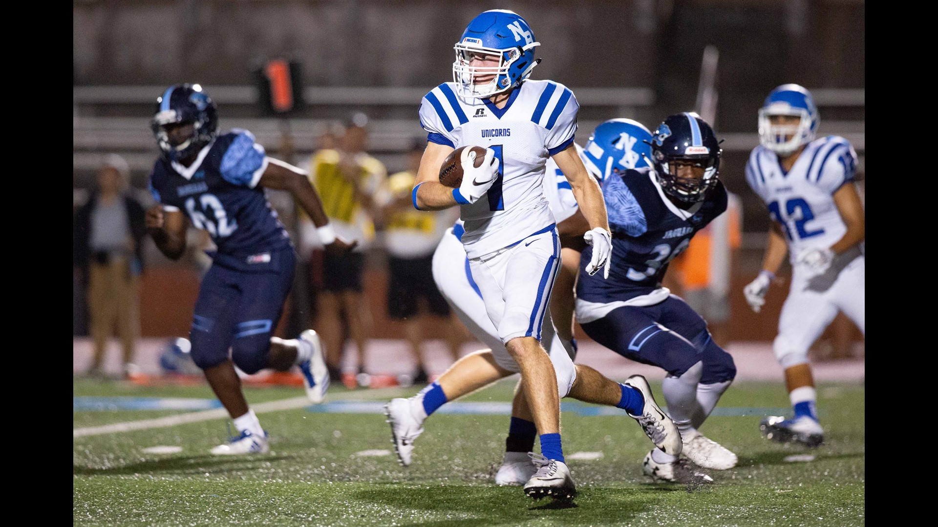 FOOTBALL PHOTOS: Johnson Jaguars defeat New Braunfels Unicorns | kens5.com