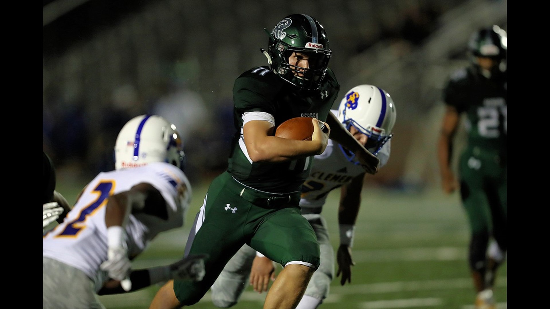 FOOTBALL PHOTOS: Reagan Rattlers defeat Clemens Buffaloes | kens5.com