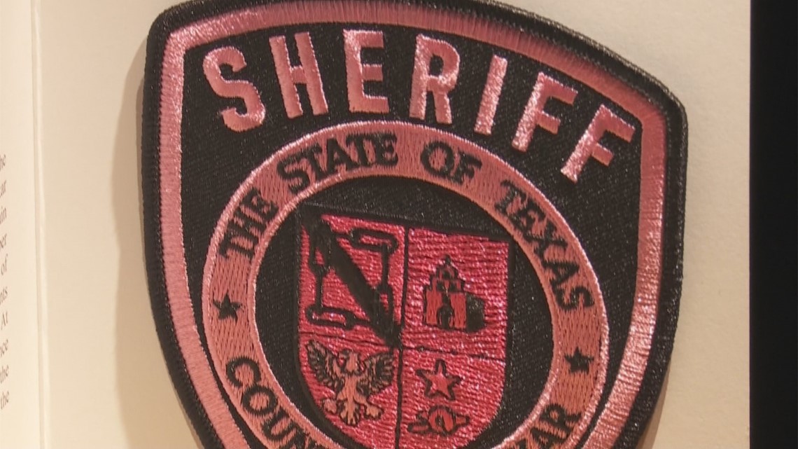 SAPD, BCSO unveil new pink patches for October | kens5.com