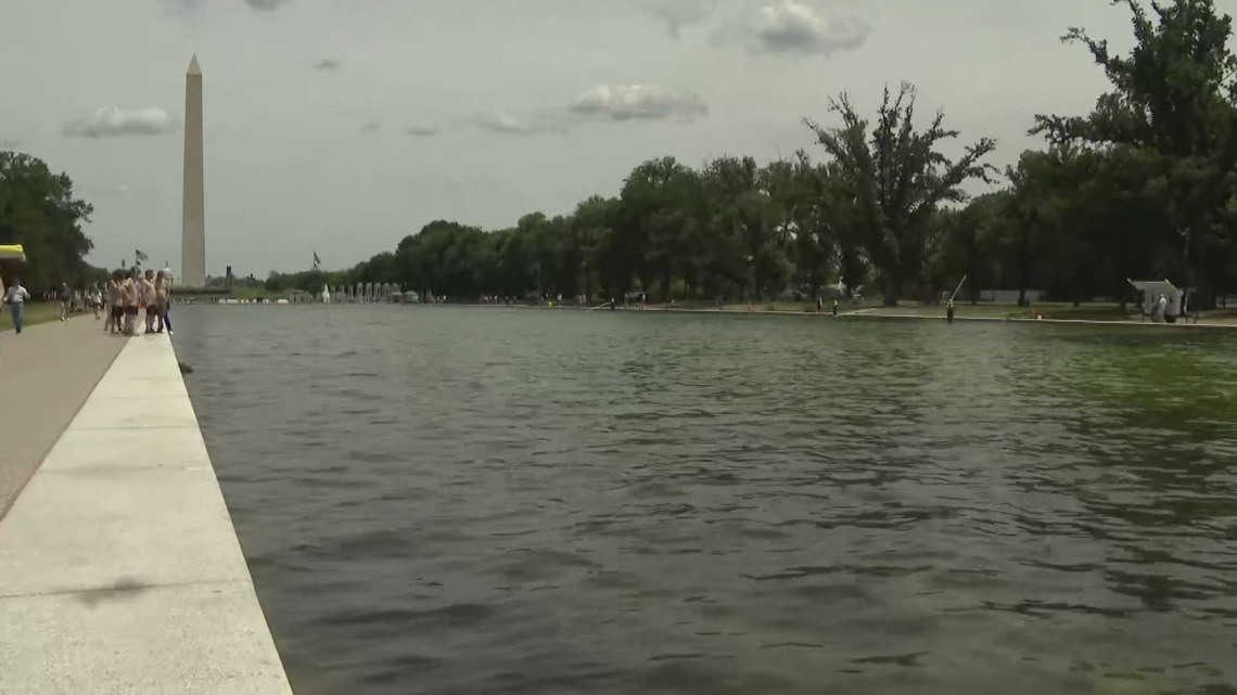 Washington D.C. landmark facing big issues with reflecting pool ...
