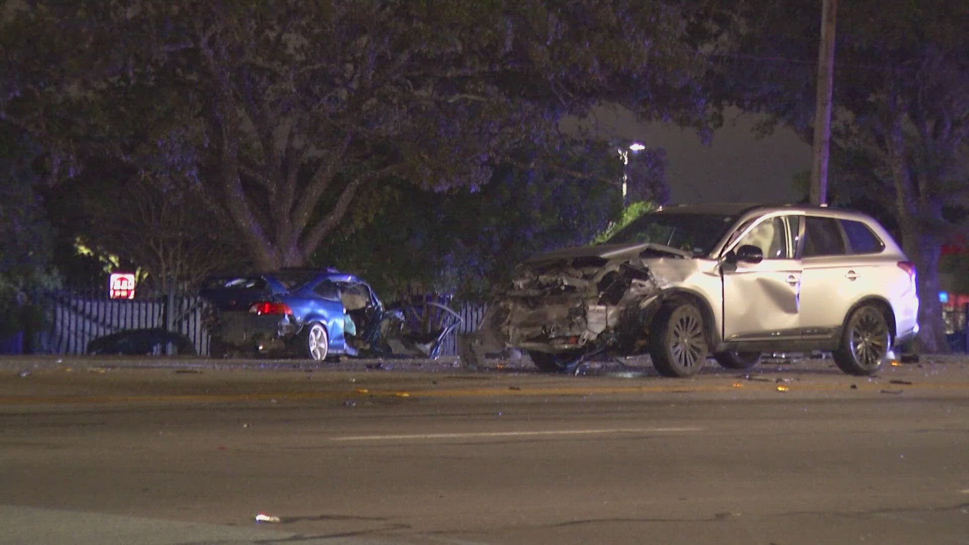 SAPD believes racing led to a crash that sent two women to the hospital ...