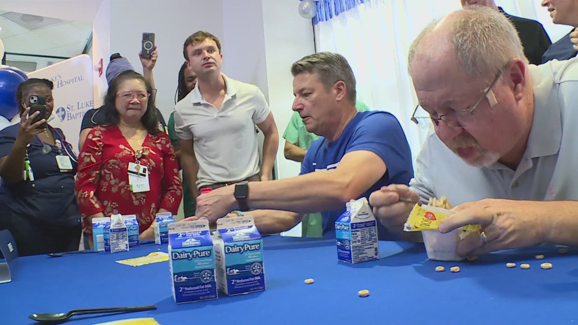 Annual Baptist Health Systems cereal eating contest kicks off | kens5.com