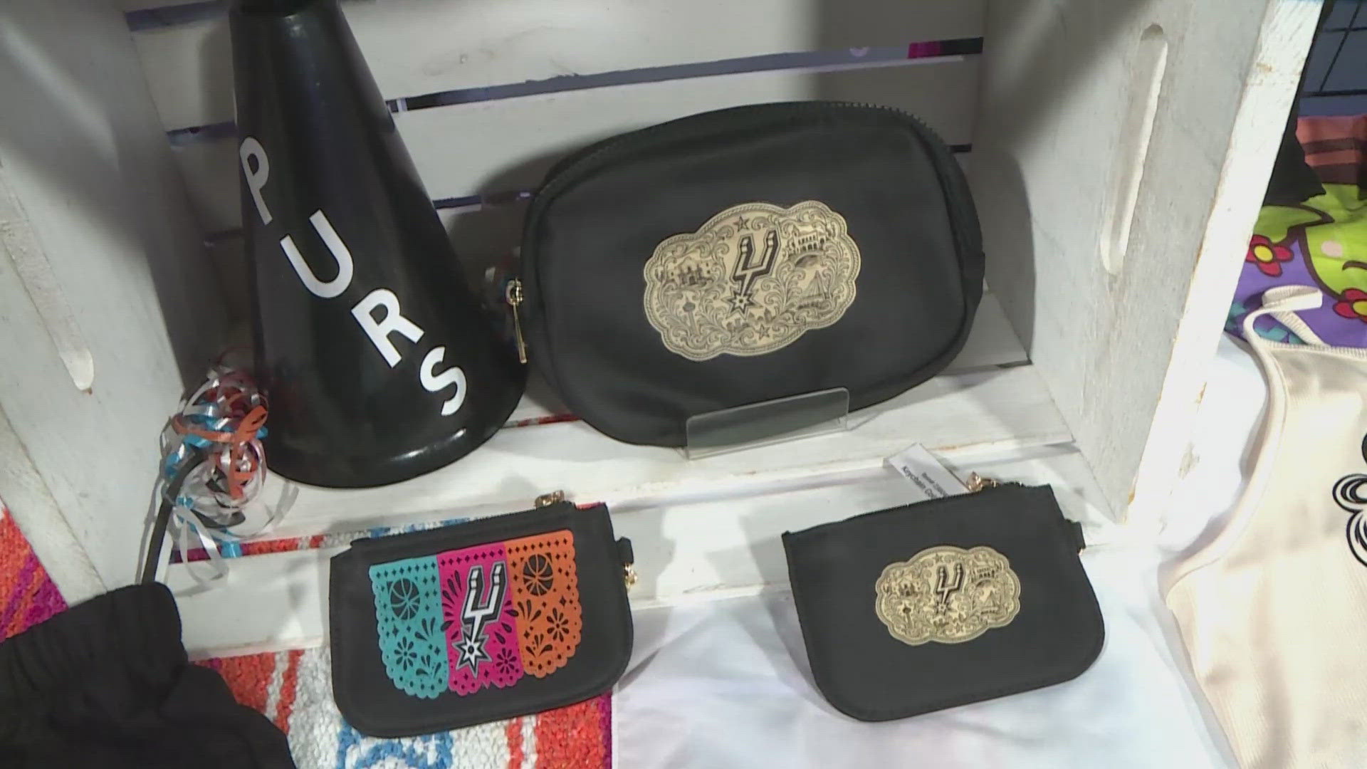 San Antonio bred maker keeps the Spurs faith with her merch | Great Day ...