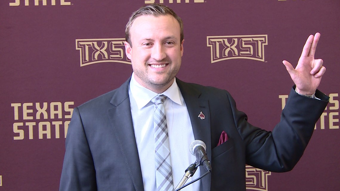 Texas State announces Jake Spavital as head coach | kens5.com