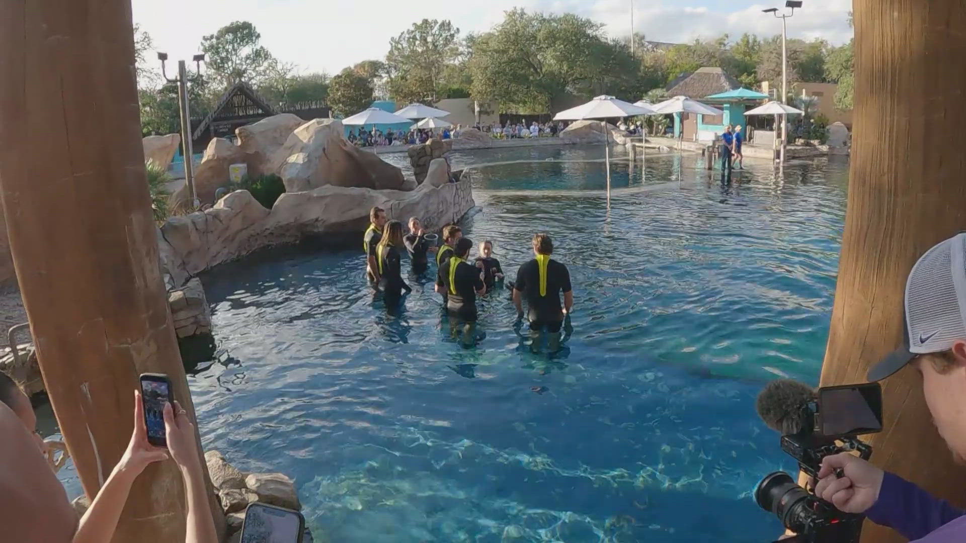 Alamo Bowl teams dive into SeaWorld fun ahead of Tuesday matchup ...