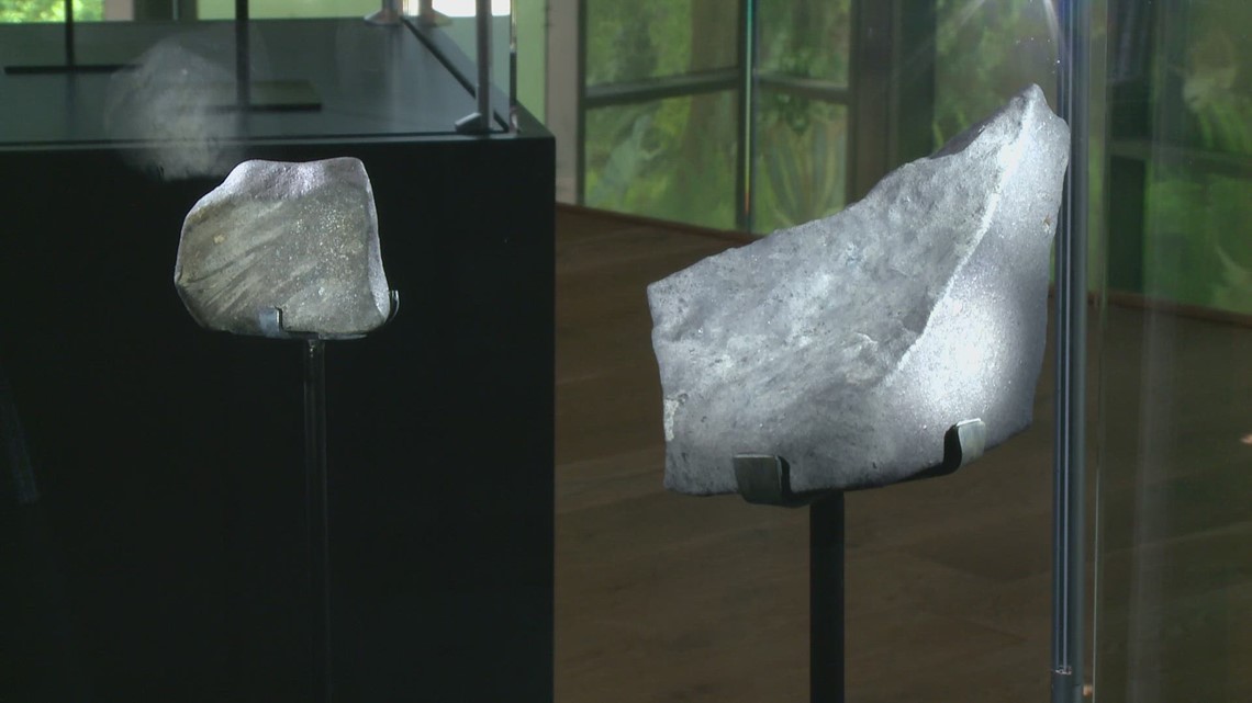 Meteorites that recently crashed in South Texas now on display at the ...