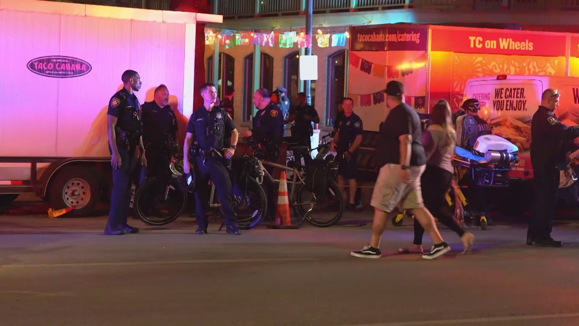 Man shot in chest at downtown Fiesta event | kens5.com
