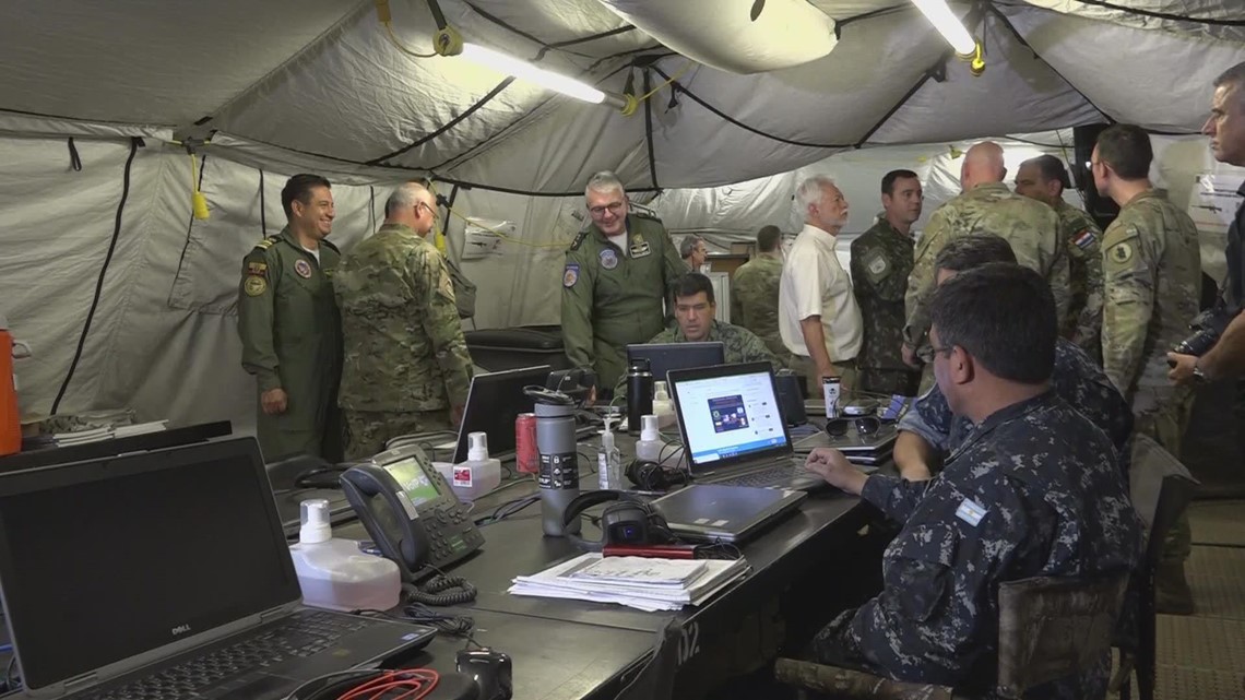 Militaries from around the world training for crisis situations at Fort ...